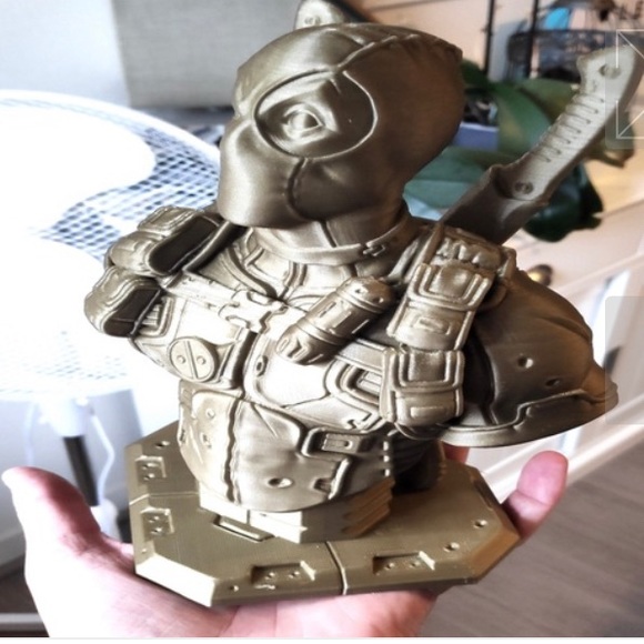Disney | Other | 3d Printed Deadpool Sculpture | Poshmark